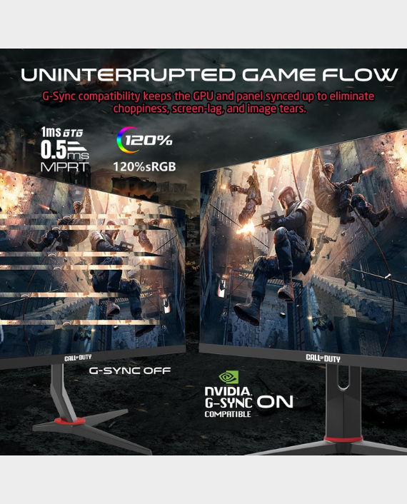 Buy GAMEON Call of Duty 27-Inch FHD IPS Gaming Monitor in Qatar ...