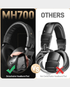 Buy Maono MH700 Wired Studio Monitoring Headphones - Black in Qatar ...