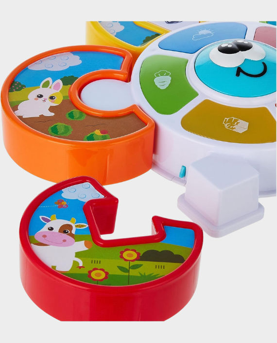 Buy Chicco Electronic Animal Puzzle for 12-36 Months+ | Educational Toy in Qatar - AlaneesQatar.Qa