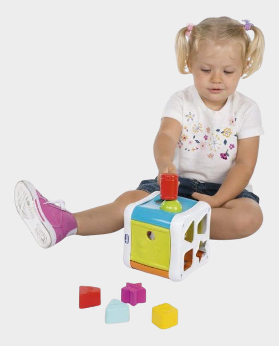Buy Chicco Smart2Play 2 in1 Sort & Beat Cube | 10-36 Months Age | Skill ...