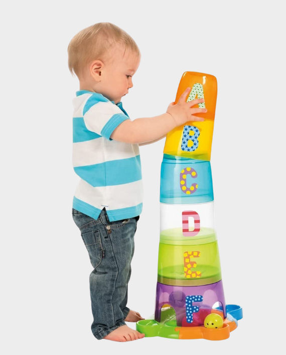Buy Chicco 2-In-1 Stacking Cup and Ball Track For Age 6 - 36 Months in ...
