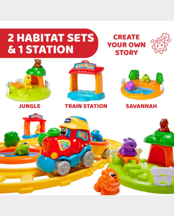 Buy Chicco ABC Adventure Train for 1–4 Years | Educational Toy in Qatar ...