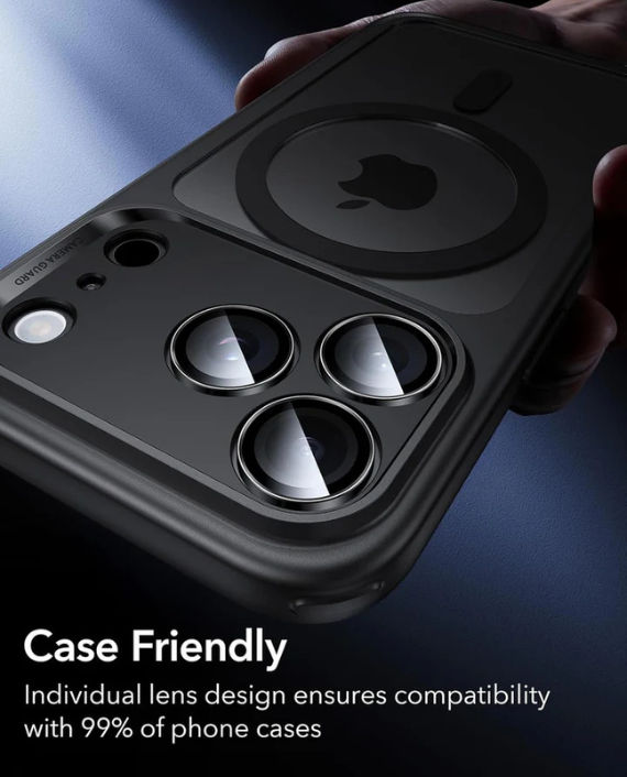 Buy Exact Camera Lens Protector for iPhone 17 Pro - Silver in Qatar ...
