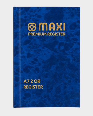 Buy Maxi Premium Register Book 96 Sheets Per Book | Bundle of 15 Books ...