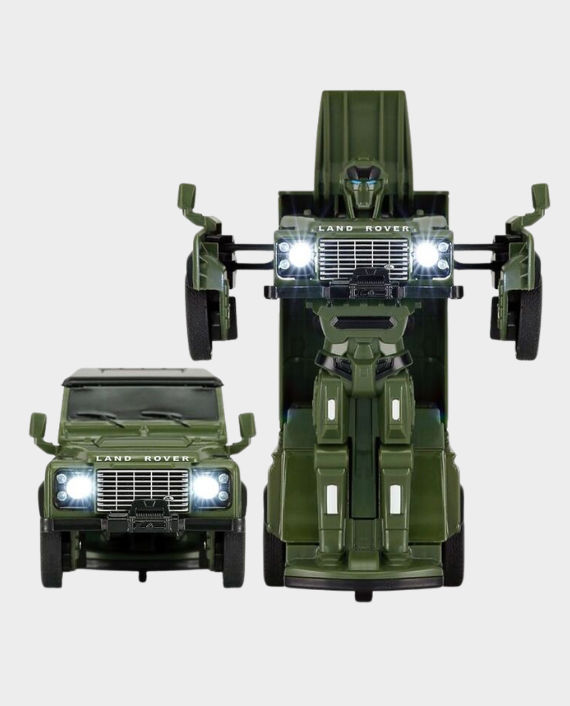 Buy RASTAR Land Rover Defender Transformable 1:32 Scale RC Car - Green ...