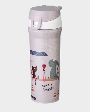 Buy Koziol Stan 0.5 Trucks Water Bottle | 500 ml - Grey in Qatar ...