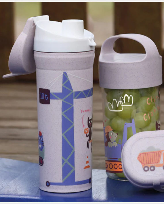 Buy Koziol Stan 0.5 Trucks Water Bottle | 500 ml - Grey in Qatar ...