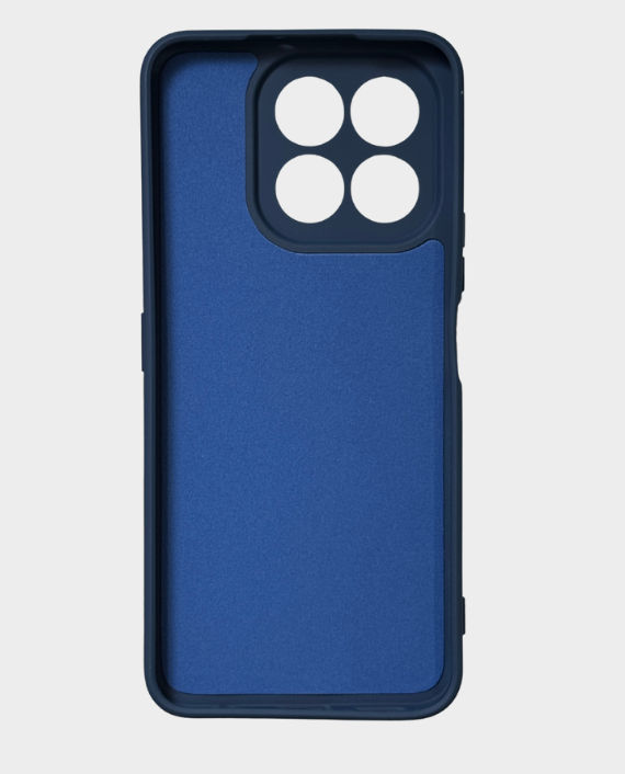 Buy Silicon Back Case for HONOR X6c - Blue in Qatar - AlaneesQatar.Qa