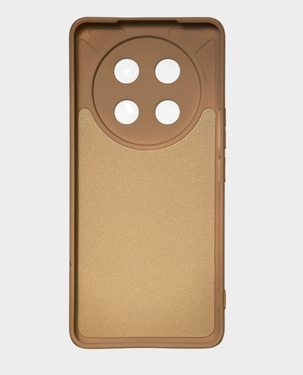 Buy Silicon Back Case for HONOR X9c - Tan in Qatar - AlaneesQatar.Qa