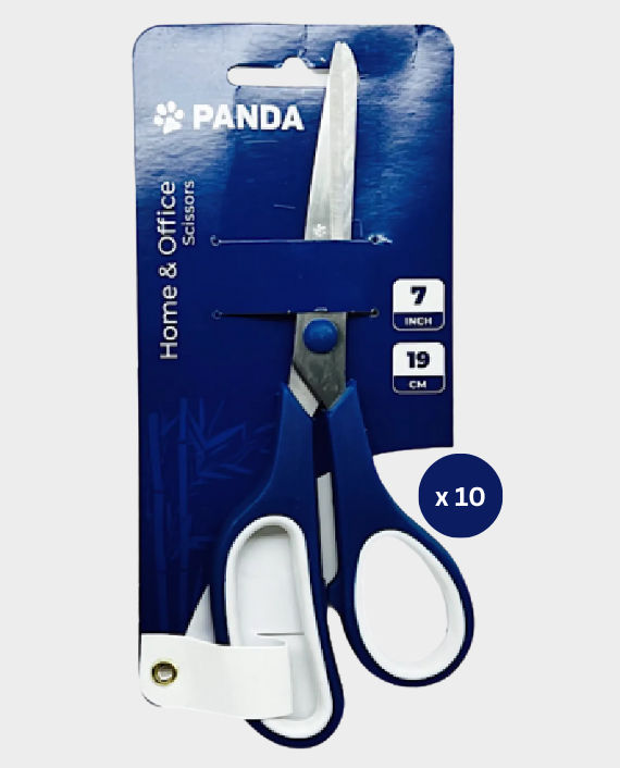 Buy PANDA Scissors Soft Grip 8 Inches | Pack of 10 in Qatar ...