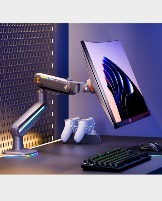 Buy North Bayou NB F6 RGB Gaming Monitor Arm for 32-60 Inch Screen in ...