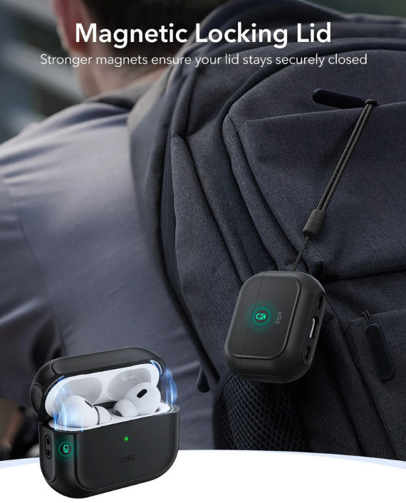 Buy ESR Orbit Hybrid Magentic Case For Apple AirPod Pro 3 (2025 ...