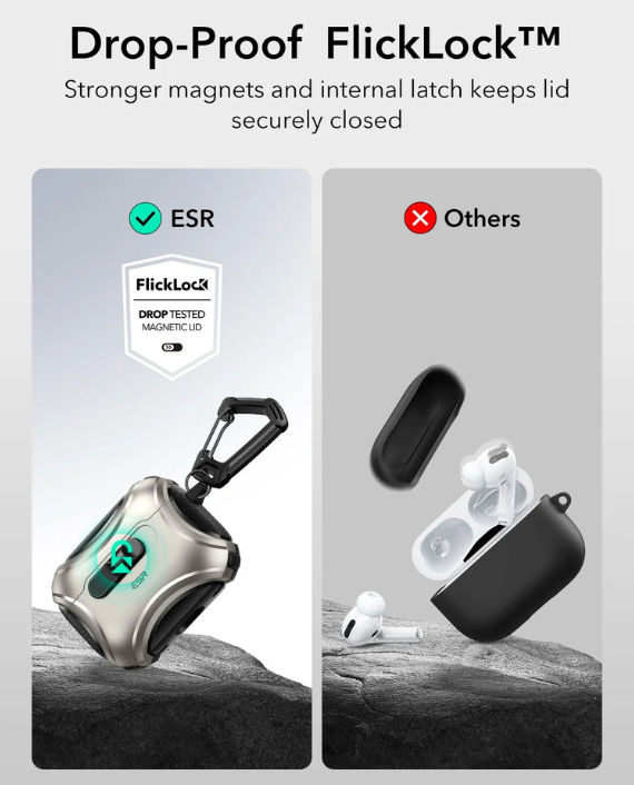 Buy ESR Cyber Flicklock Magentic Case For Apple AirPod Pro 3 (2025 ...