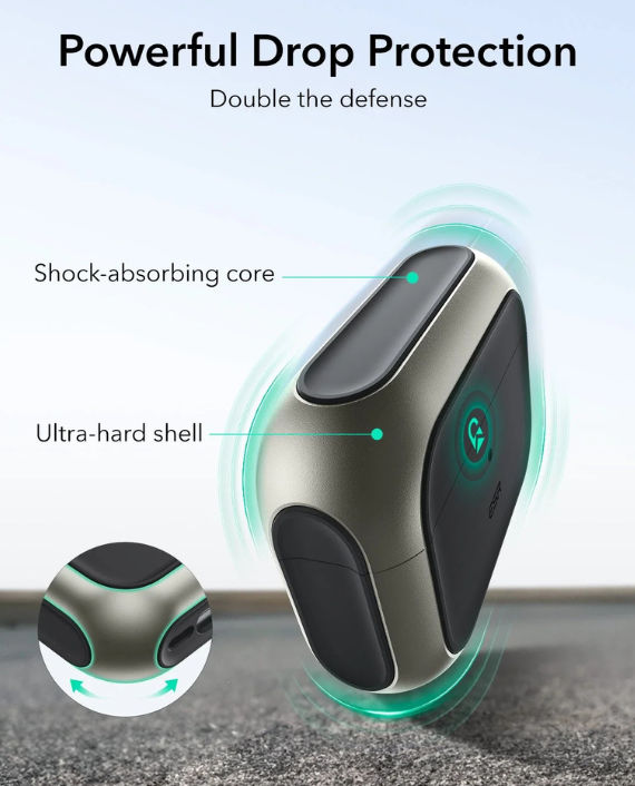 Buy ESR Orbit Hybrid Magentic Case For AirPod Pro 3 (2025) in Qatar ...