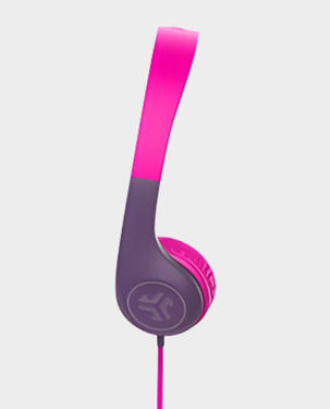 Buy JLab JBuddies Pop Wired Kids Headphones – Pink in Qatar ...