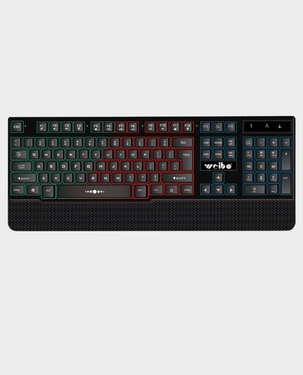 Buy Weibo WB-100 Wired Gaming Full-Size Keyboard in Qatar - AlaneesQatar.Qa