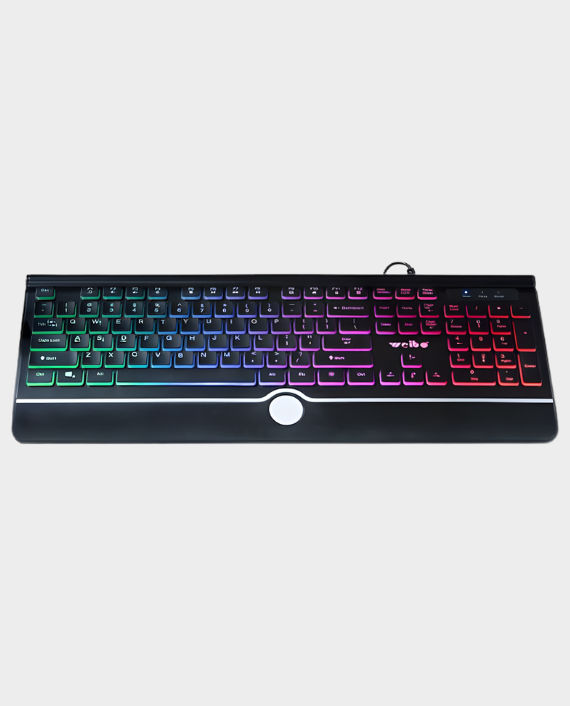 Buy Weibo WB-580 Wired Full Size Gaming Keyboard in Qatar - AlaneesQatar.Qa