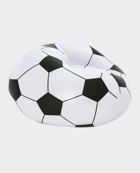 Buy Bestway Beanless Soccer Ball Inflatable Chair - Black/White in ...