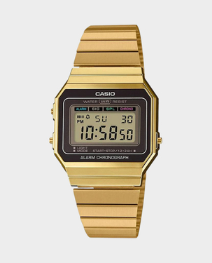 Buy CASIO Vintage Collection Watch | A700WG-9ADF - Gold in Qatar ...