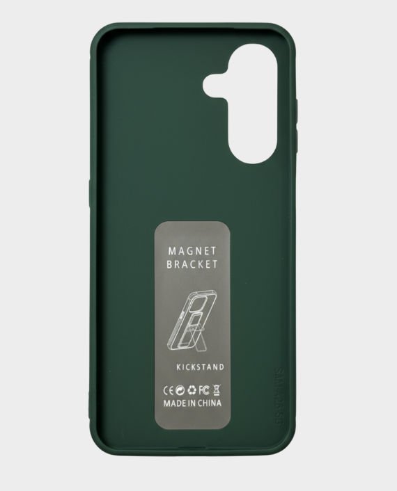 Buy Back Case with Stand for Samsung Galaxy A16 - Green Price in Qatar ...