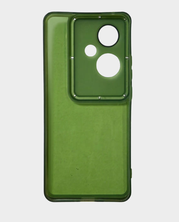 Buy Back Case for Oppo Reno 11F - Green Price in Qatar - AlaneesQatar.Qa