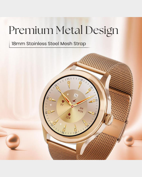 Buy Titan Fastrack Vybe Women’s Smart Watch - Rose Gold in Qatar ...