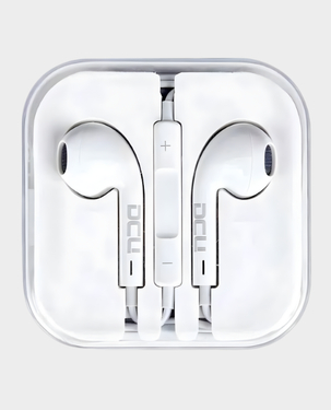 Buy DCU Tecnologic Wired Stereo Earphones - White in Qatar ...
