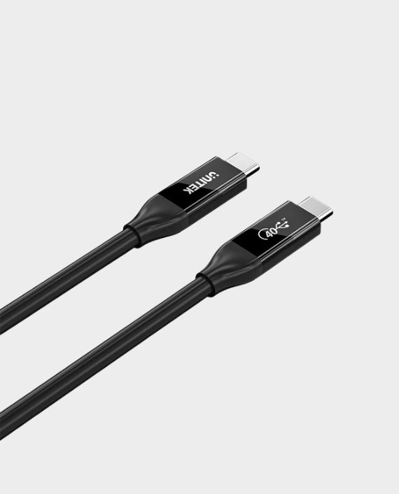Buy UNITEK 2M 240W PD USB4 USB-C Cable in Qatar - AlaneesQatar.Qa