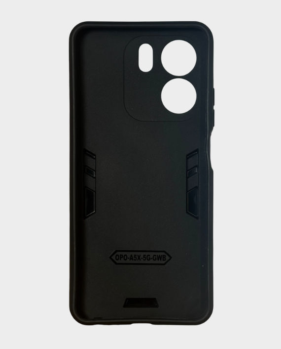 Buy Rugged Back Case for OPPO A5x - Titanium Price in Qatar ...