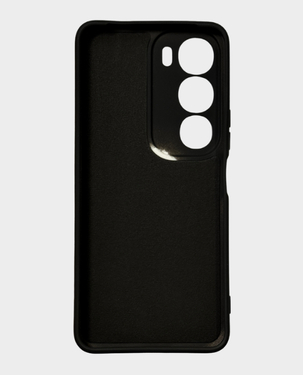 Buy Silicon Back Case for vivo Y19s - Black in Qatar - AlaneesQatar.Qa