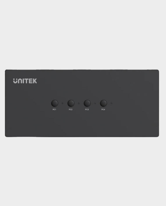 Buy UNITEK 4 In 1 Out VGA USB KVM Switch in Qatar - AlaneesQatar.Qa