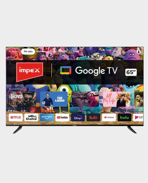 Buy Impex evoQ 65-Inch 4K UHD LED Google TV in Qatar - AlaneesQatar.Qa