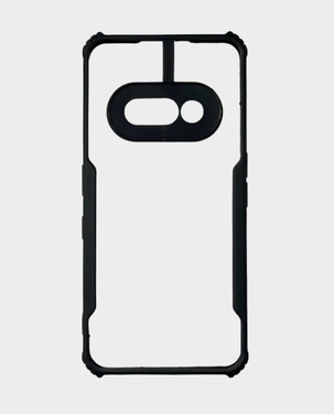 Buy Xundo Clear Case for Nothing Phone (3A) with Black Border - Clear ...