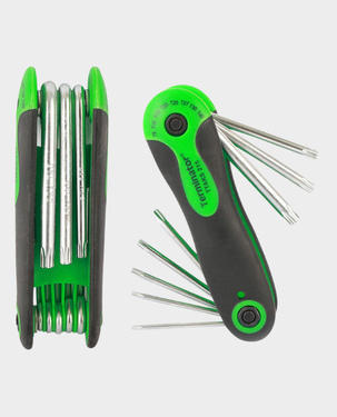 Buy Terminator Folding Torx Shape 8-Pcs Allen Key Set in Qatar ...