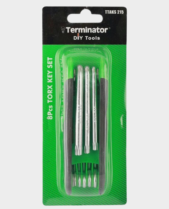 Buy Terminator Folding Torx Shape 8-Pcs Allen Key Set in Qatar ...