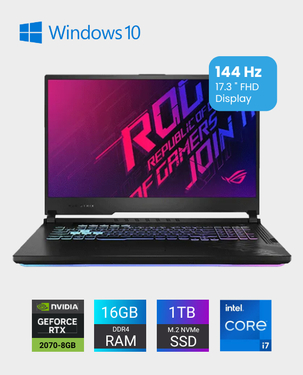 Buy Asus ROG Strix G17 G712LWS-EV031T in Qatar - AlaneesQatar.Qa