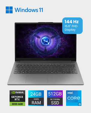 Buy Lenovo LOQ 15IAX9 Gaming Laptop | i5-12450HX, RTX 3050 6GB, 24GB ...