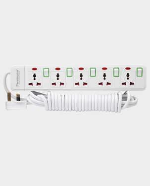 Buy 5 Way Universal Power Extension Socket With 5M Cable in Qatar ...
