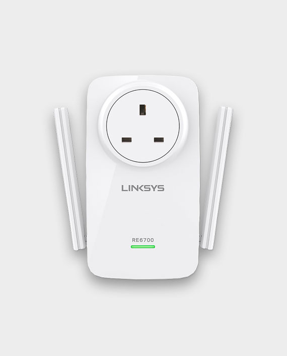 Buy Linksys RE6700 AC1200 AMPLIFY Dual-Band WiFi Extender in Qatar ...