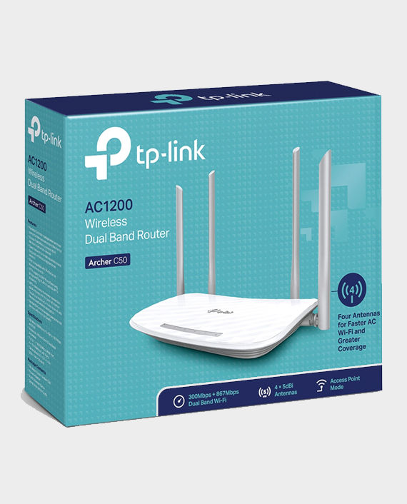 Buy TP-Link Archer C50 AC1200 Wireless Dual Band Router in Qatar ...
