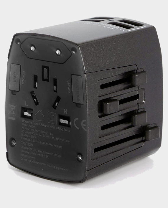 Buy Anker Universal Travel Adapter With 4USB Ports in Qatar ...