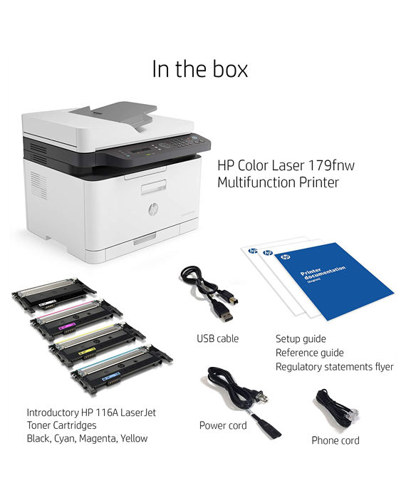 Buy HP Color Laser MFP 179fnw in Qatar - AlaneesQatar.Qa
