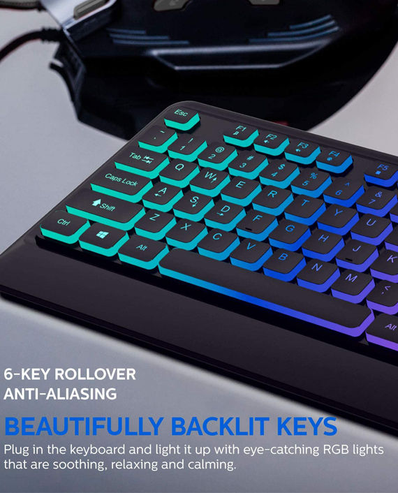 Buy Philips SPK8294 Wired Mechanical Gaming Keyboard in Qatar ...