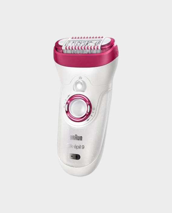 Buy Braun SE9538 Epilator - Pink/White in Qatar - AlaneesQatar.Qa