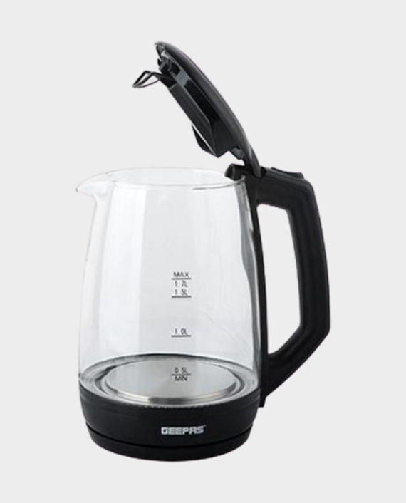 Buy Geepas GK9901 1.7 Litre Electric Glass Kettle with Non Slip Base in ...