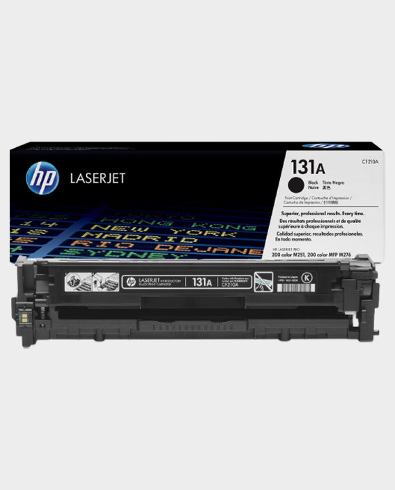 Buy HP CF210A 131A Original LaserJet Toner Cartridge Black in Qatar ...