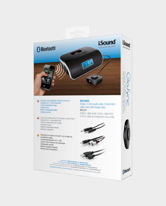 Buy I Sound 5212 Go Sync Portable Bluetooth Reciever White in Qatar ...