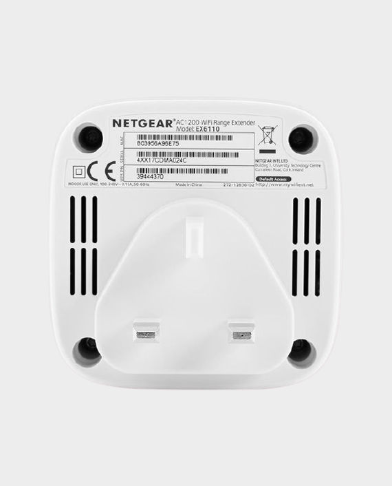 Buy Netgear EX6110-100UKS AC 1200 WiFi Range Extender in Qatar ...