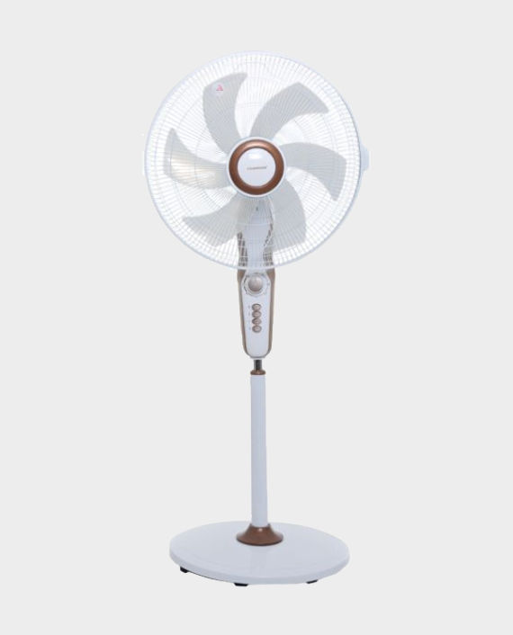 Buy Olsenmark OMF1655 Stand Fan White in Qatar - AlaneesQatar.Qa