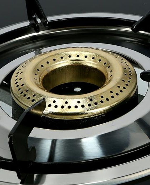 Buy Olsenmark OMK2317 Glass Double Burner Gas Cooker in Qatar ...